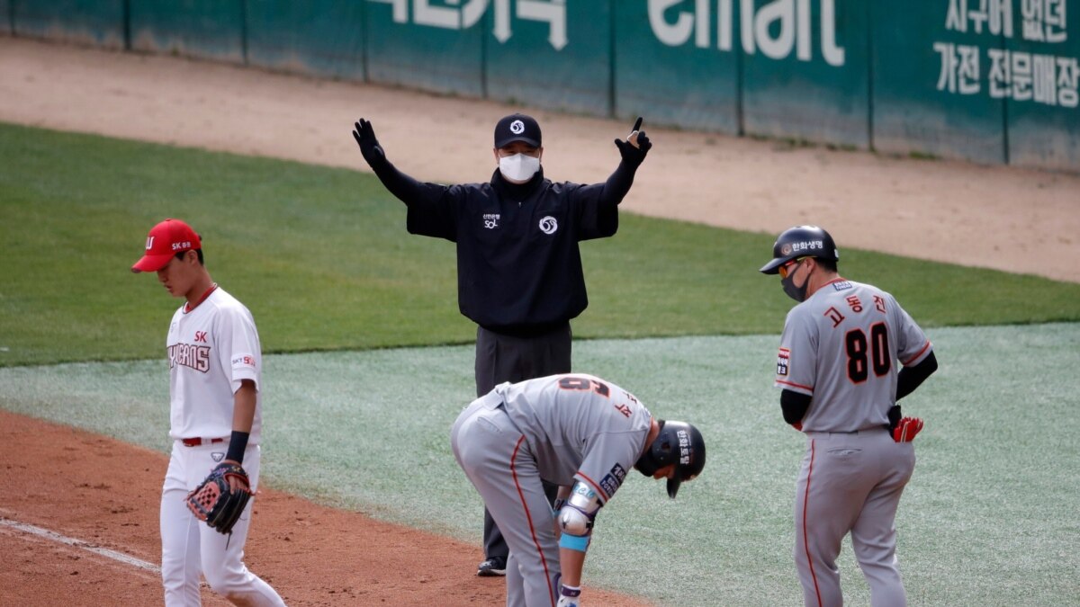 Korean Baseball Fans Return With Fewer Cheers and No Beer