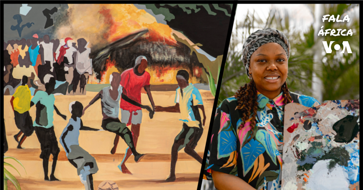 Fala África: A exposição de Dora Chipande transforma coragem em arte
