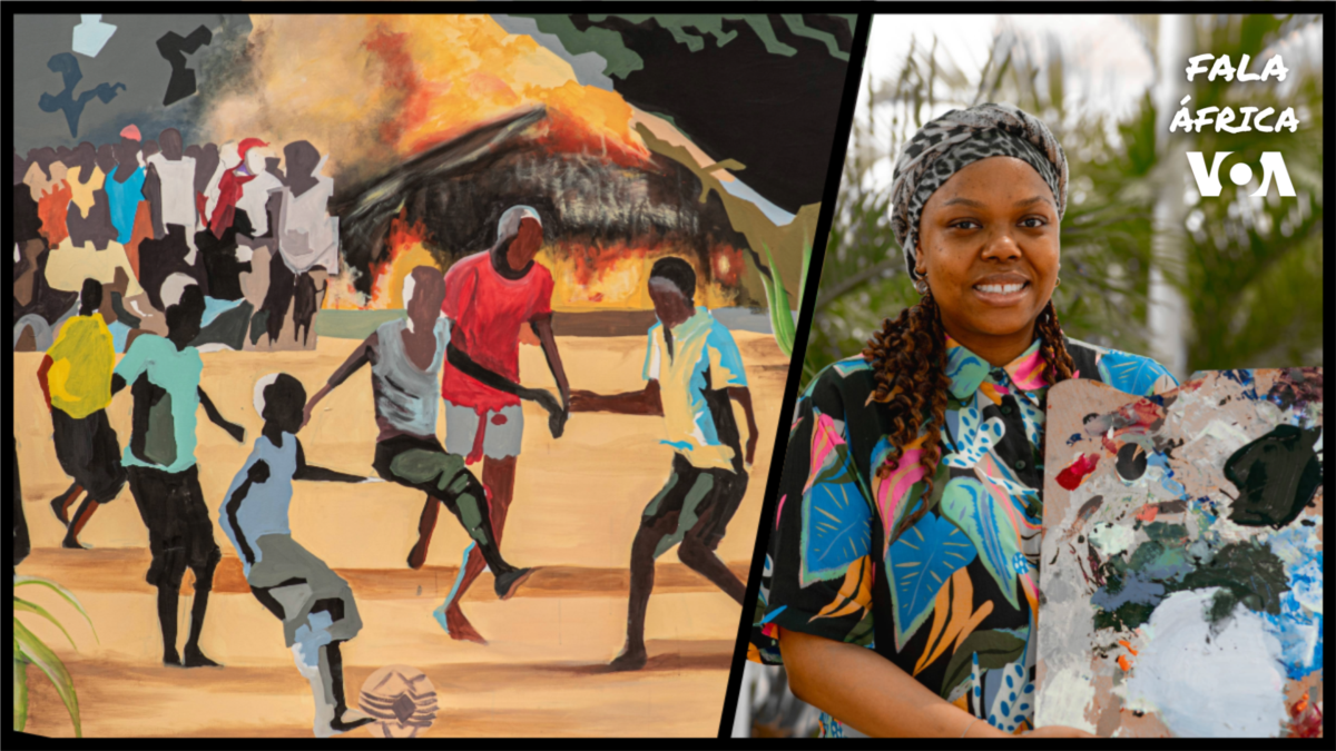Fala África: A exposição de Dora Chipande transforma coragem em arte