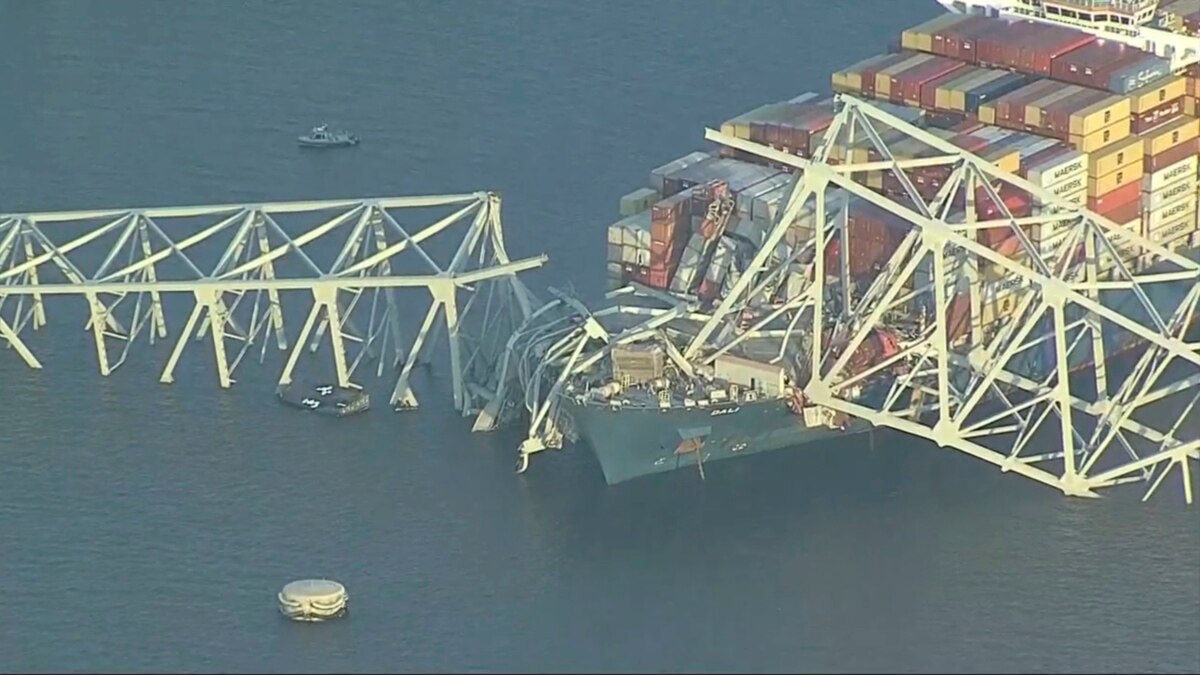 Container Ship Accident Brings Down Major Baltimore Bridge