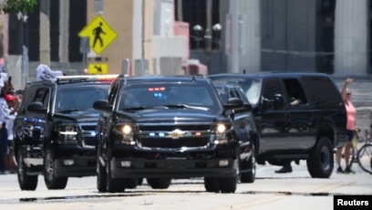 Secret Service Suburban Gatling Gun