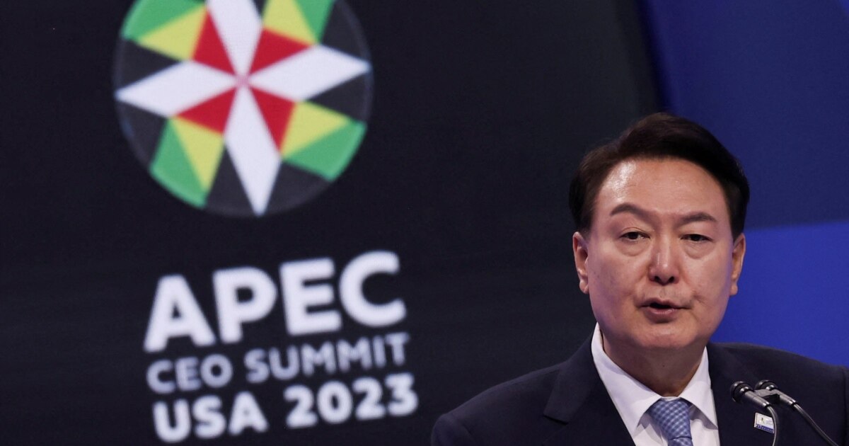 윤석열 한국 대통령 ”APEC 중심 연결성 강화해야”