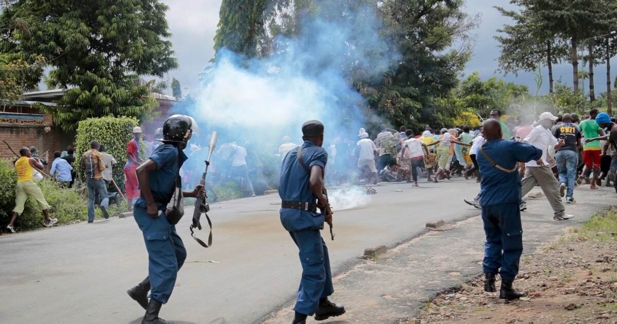 Susan Yackee Q&A with VOA reporter Gabe Joselow in Burundi