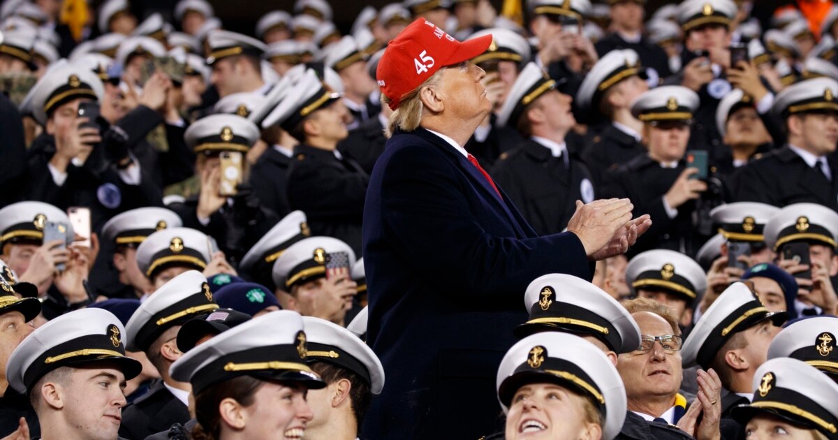 Military Investigates Possible White Power Hand Signs at Army-Navy Game