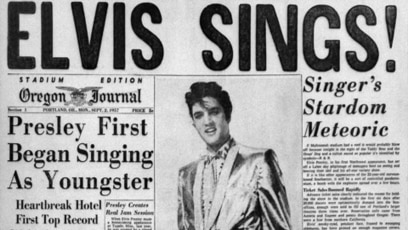 Elvis Presley Newspaper August 19, 1977 DAILY NEWS Newspaper Elvis