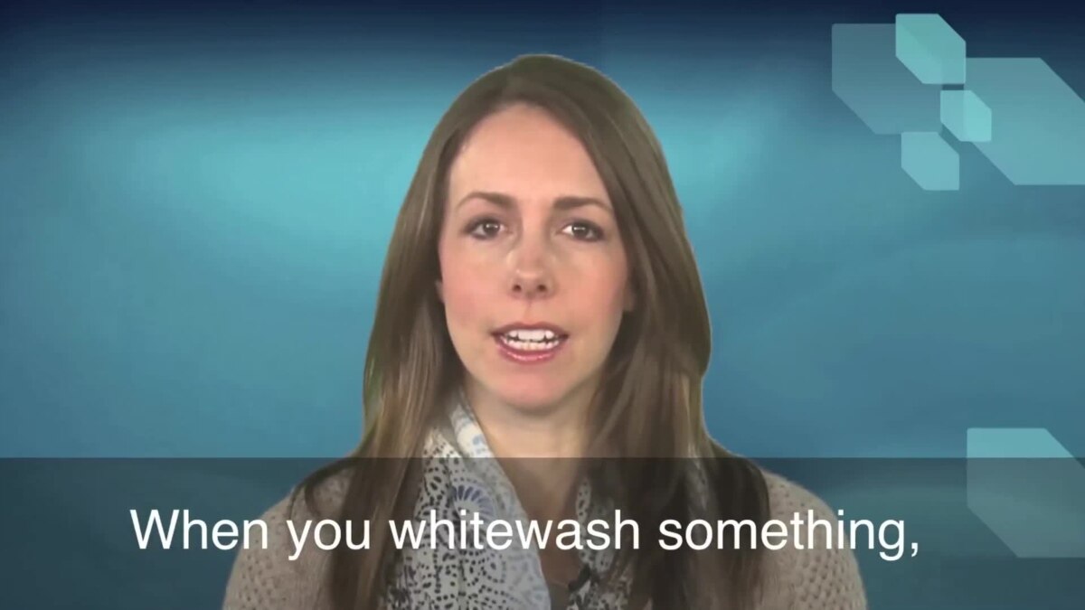 English in a Minute: Whitewash