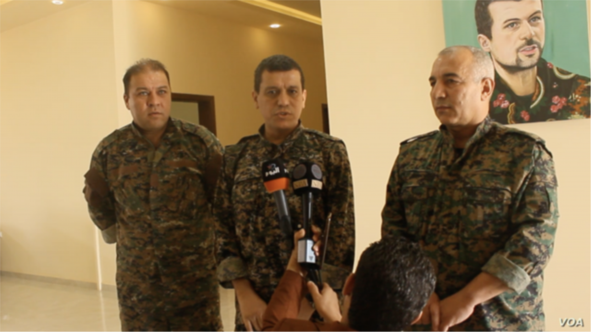 SDF Chief: 'Our Trust in the United States is at Its Lowest'