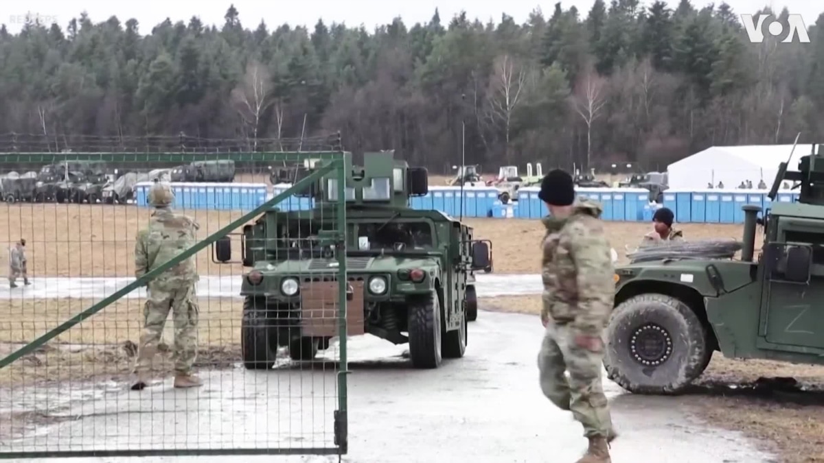 US Army Sets Camp in Eastern Poland