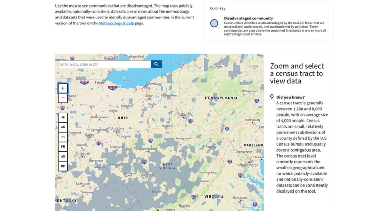 US Unveils Tool to Direct Green Investment to Disadvantaged Communities