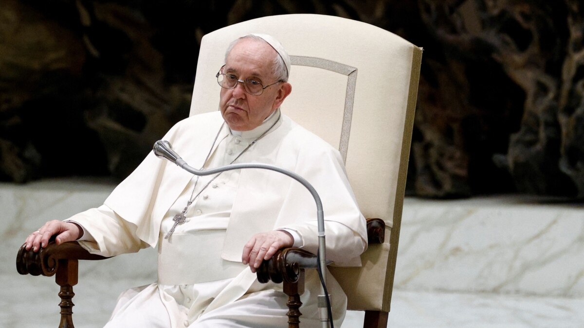 Papa Fransisko Ahangayikishijwe n'Intambara Ibera muri Ukraine