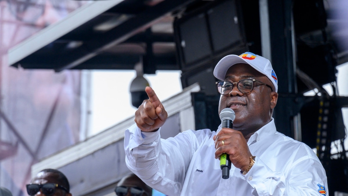 DRC President Felix Tshisekedi Declared Winner of Disputed Election
