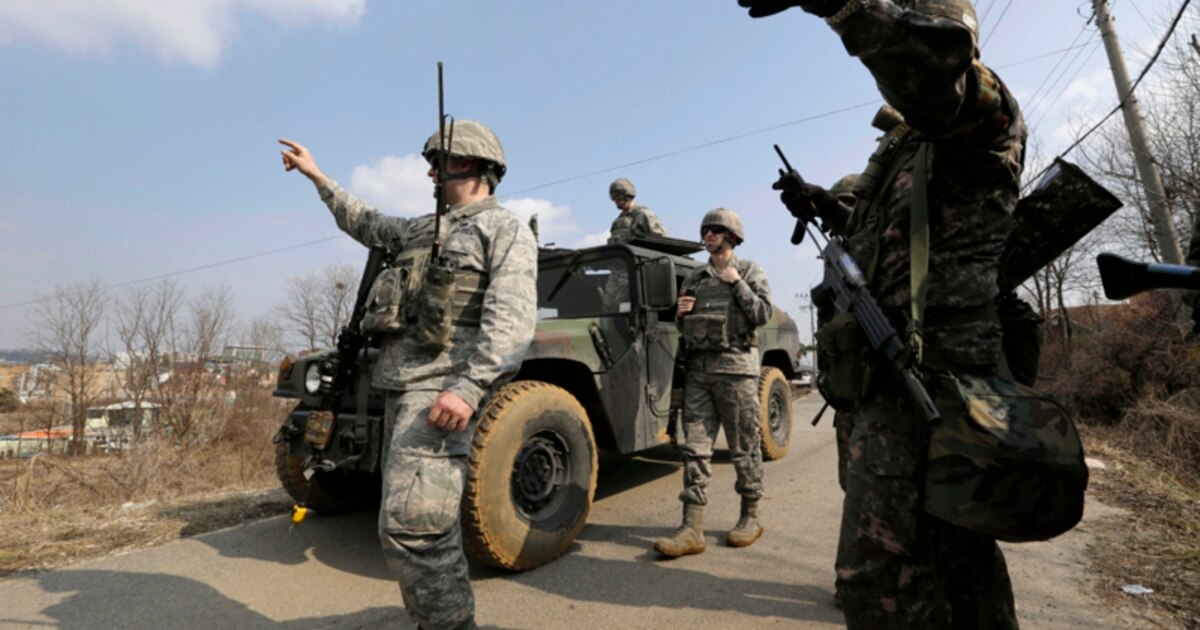 EE.UU. y Corea del Sur en maniobras