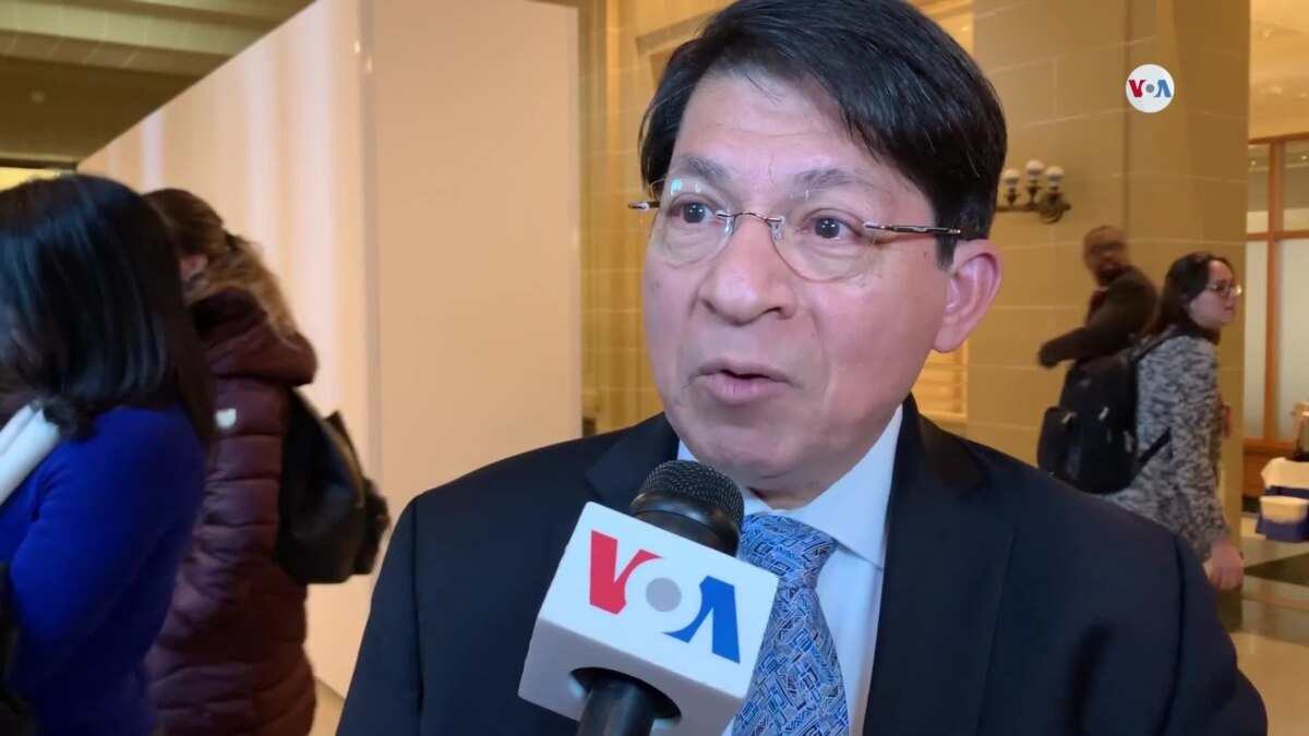 Embajador de Nicaragua Denis Moncada rechaza reunion en la OEA