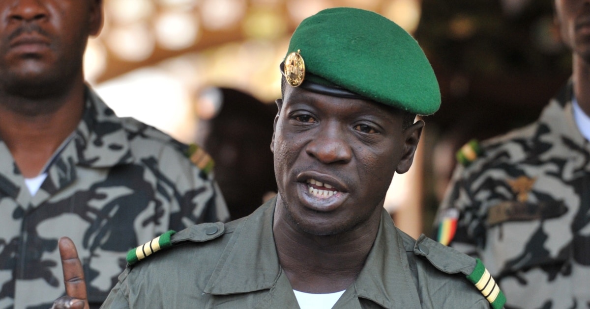 Mali Coup Leader Arrested on Murder Charges