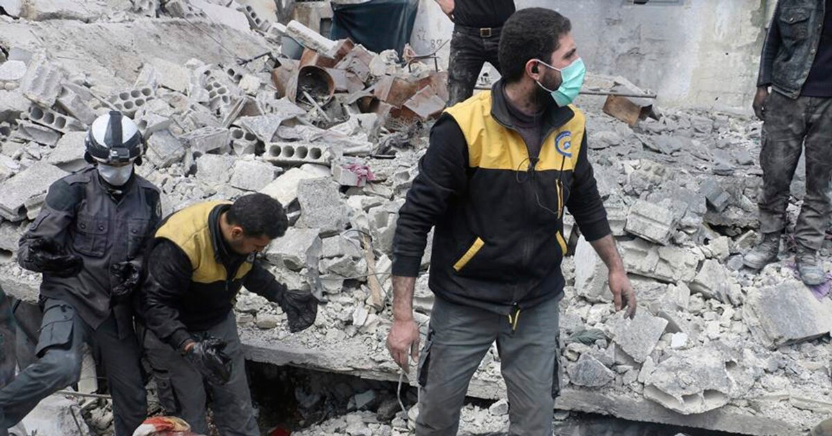 Group Says Masked Attackers Killed Five Syria Rescuers