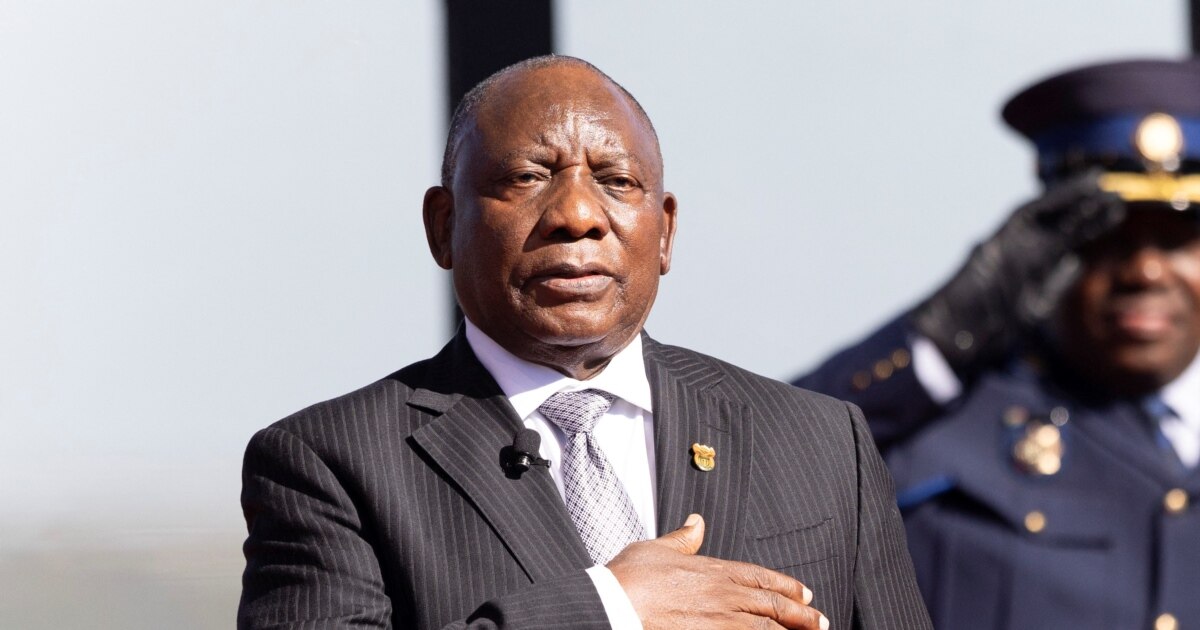 Ramaphosa toma posse para segundo mandato como Presidente da África do Sul
