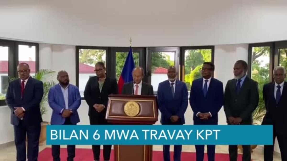 Voltaire: Ensekirite Se pi Gwo Defi Konsey Prezidansyel Tranzisyon Ayiti a