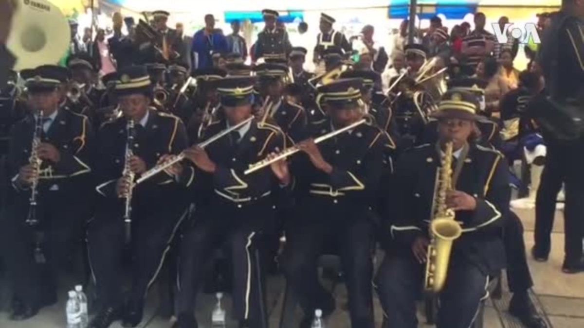 Police Band Doing What They Know Best ...