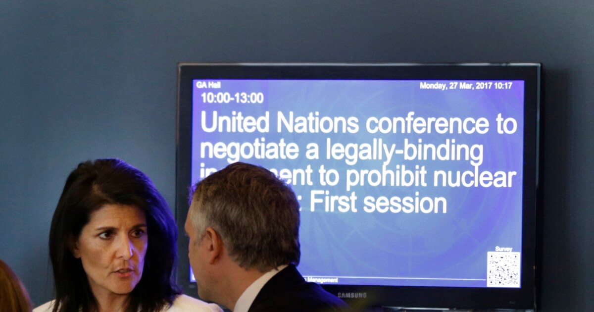 PBB Mulai Perundingan Larangan Senjata Nuklir