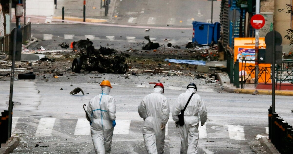 Bomb Blast in Athens as Greece Returns to World Bond Markets