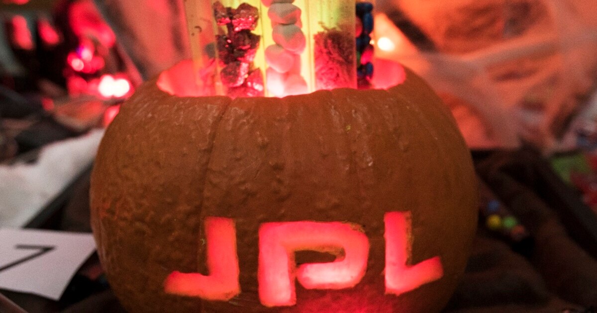 Watch Rocket Scientists Create Unusual Designs on Pumpkins