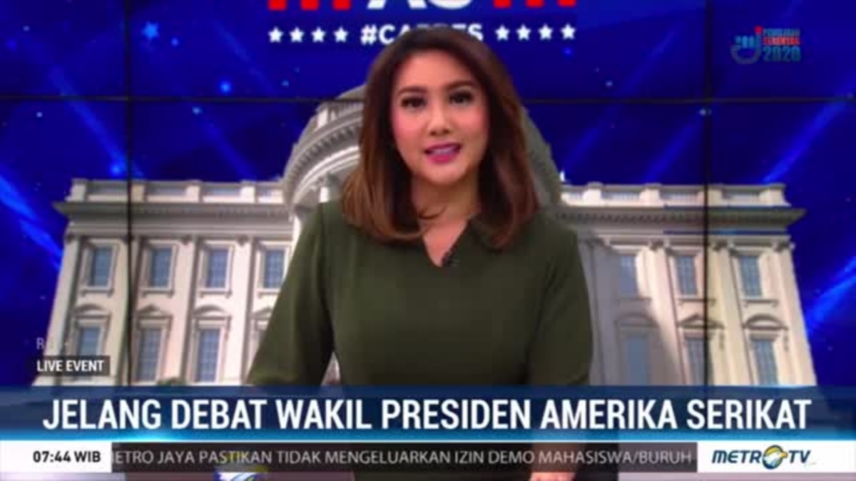 Laporan Langsung VOA untuk Metro TV: Jelang Debat Cawapres AS