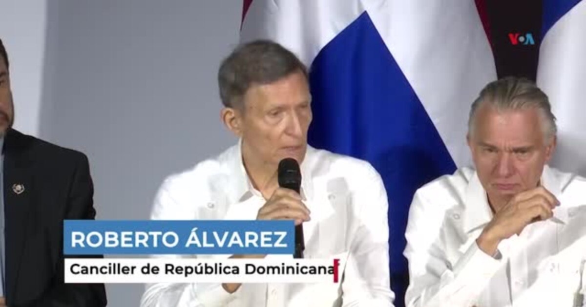 Roberto Álvarez Canciller de República Dominicana
