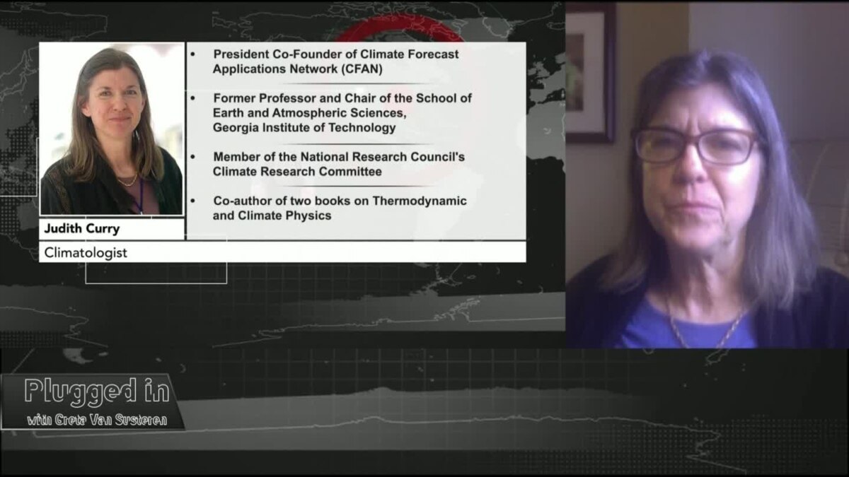 Judith Curry on Climate Change-Plugged In with Greta Van Susteren