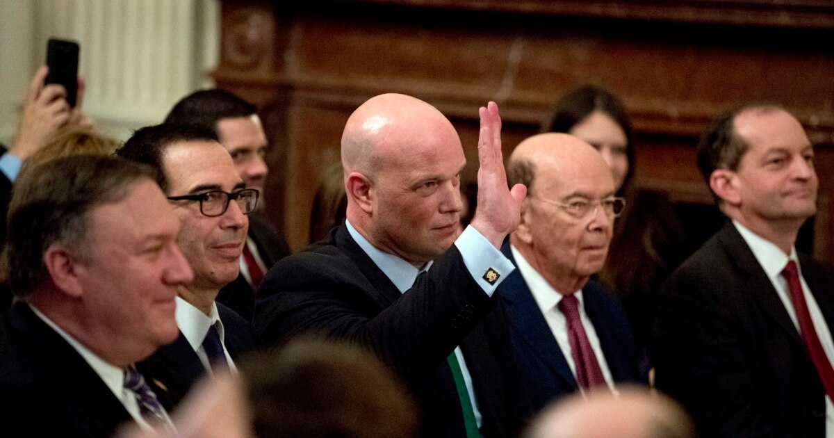 Questions Linger Over Legitimacy of Trump's Acting AG Pick