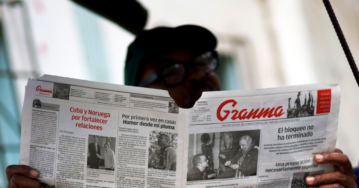 US Calls for Release of Jailed Cuban Journalist