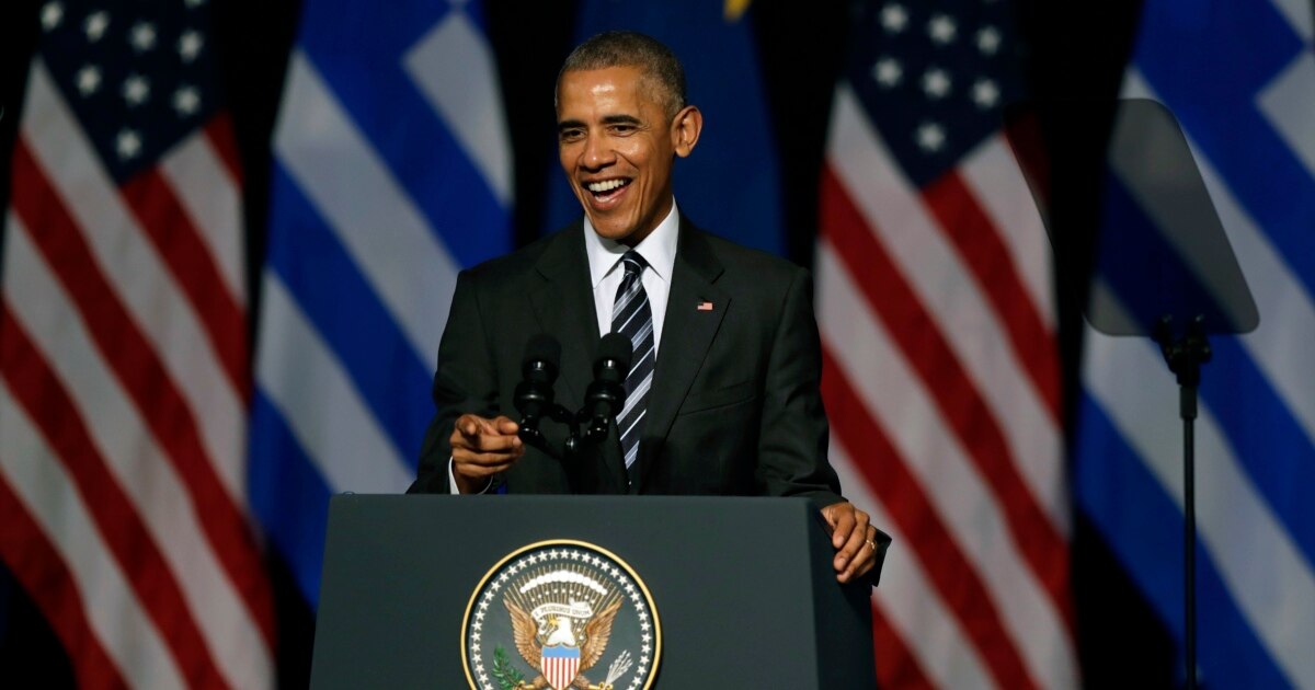Obama Hails Democracy in Landmark Speech