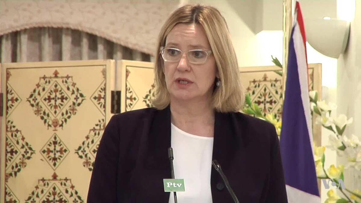 British Home Secretary Rudd on Pakistan-Afghanistan Relations