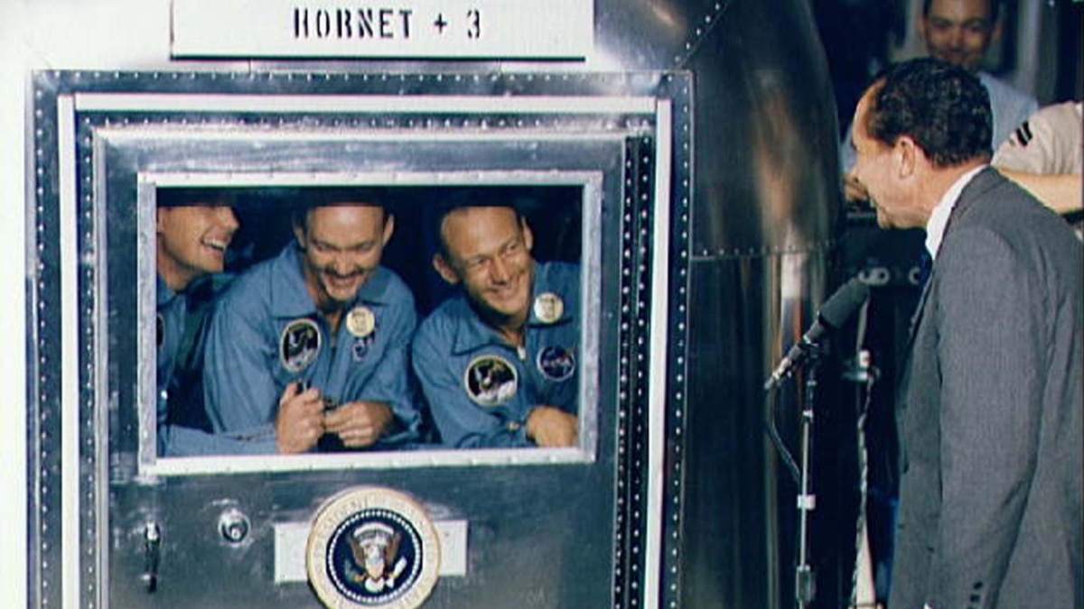 Former Russian Space Chief Repeats False Moon Landing Conspiracy Theory