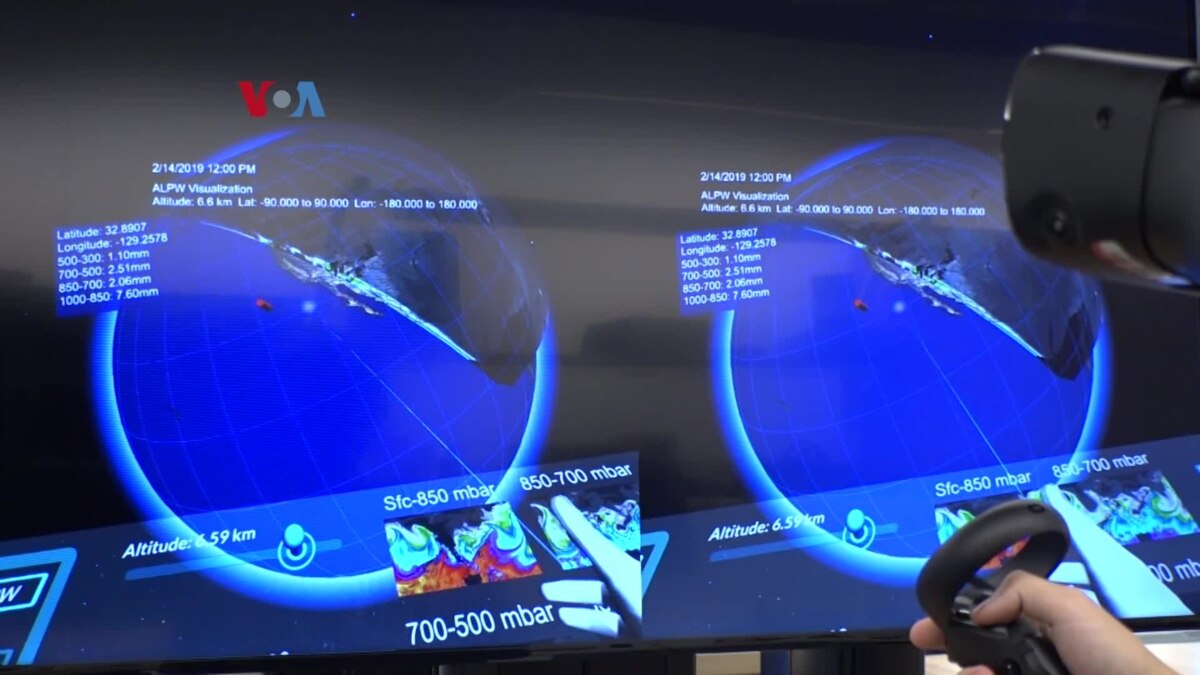 Realitas Virtual 3D untuk Pemetaan Cuaca