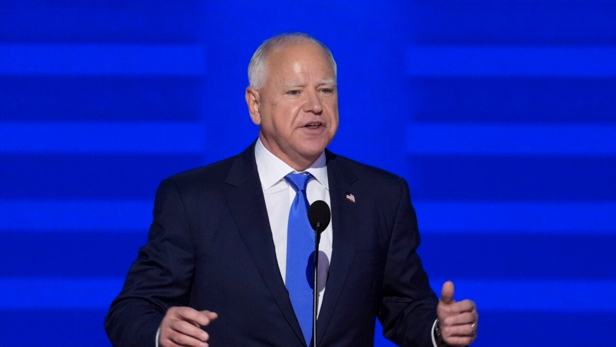 VaTim Walz Vatambira Zviri Pamutemo Kusarudzwa Kwavo Kuva Mutevedzeri ...