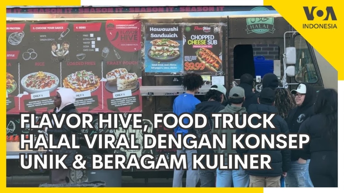 Flavor Hive, Food Truck Halal Viral Dengan Konsep Unik dan Menu Beragam ...