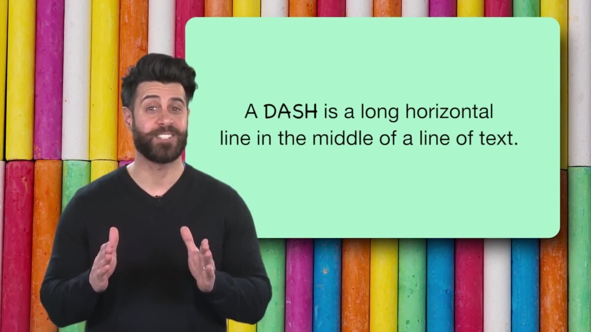 Everyday Grammar: Em Dash, En Dash