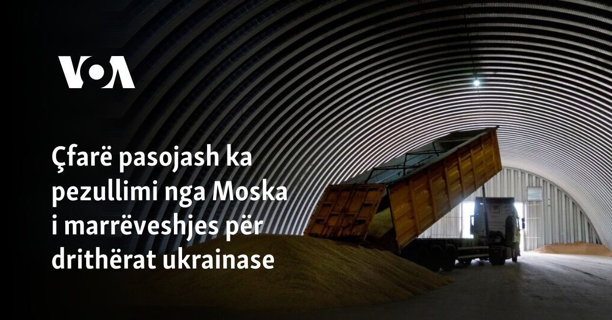 Çfarë pasojash ka pezullimi nga Moska i marrëveshjes për drithërat ...