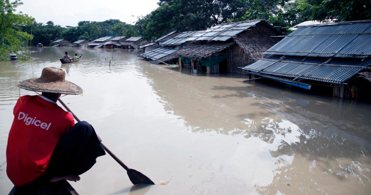 TT Myanmar kêu gọi di tản khỏi đồng bằng trong khi lũ dâng