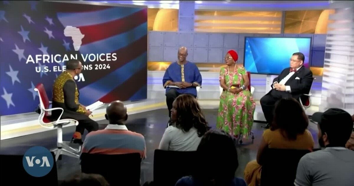 US and African leaders discuss race to White House during VOA town hall