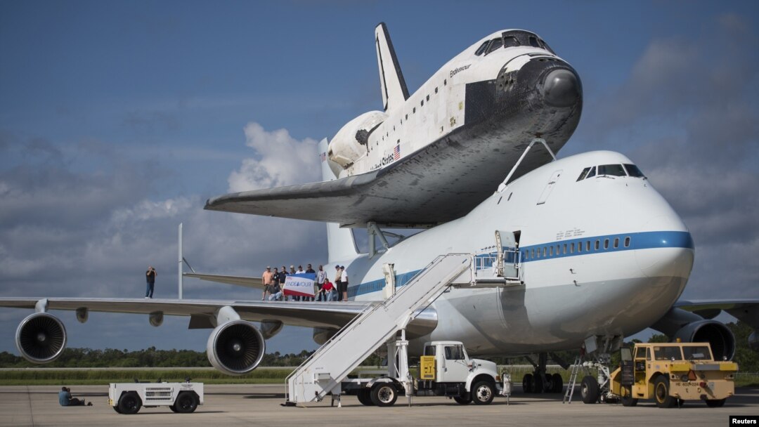 Retired Space Shuttle 2024