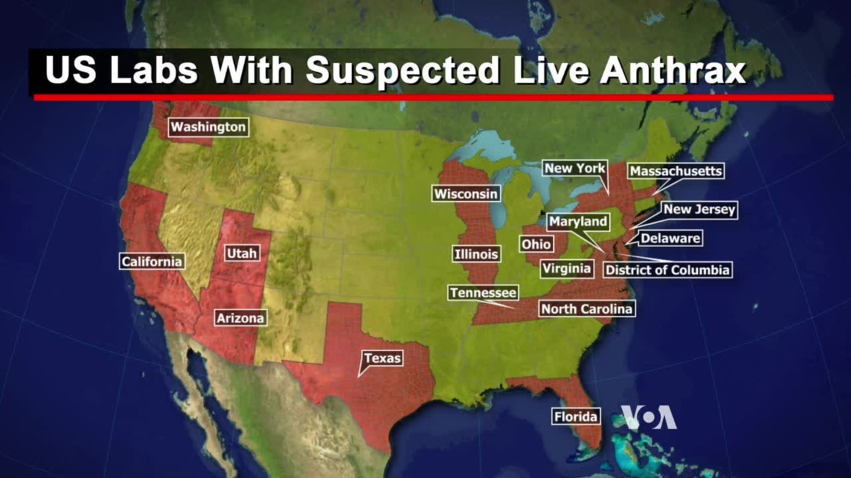 Suspected Live Anthrax from US Military Sent to 51 Labs