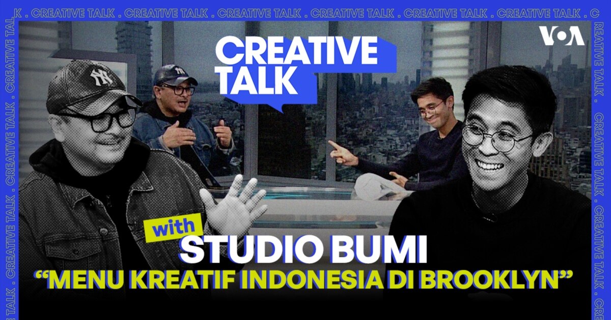 VOA Creative Talk: Studio Bumi, Menu Kreatif Indonesia di Brooklyn