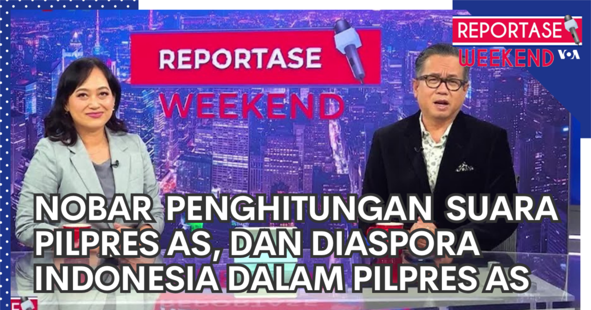 Reportase Weekend: Nobar Penghitungan Suara Pilpres AS; Diaspora ...