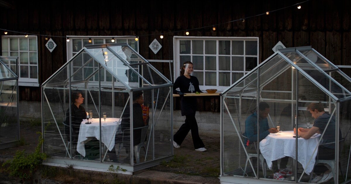 Social Distancing as Restaurants Re-open