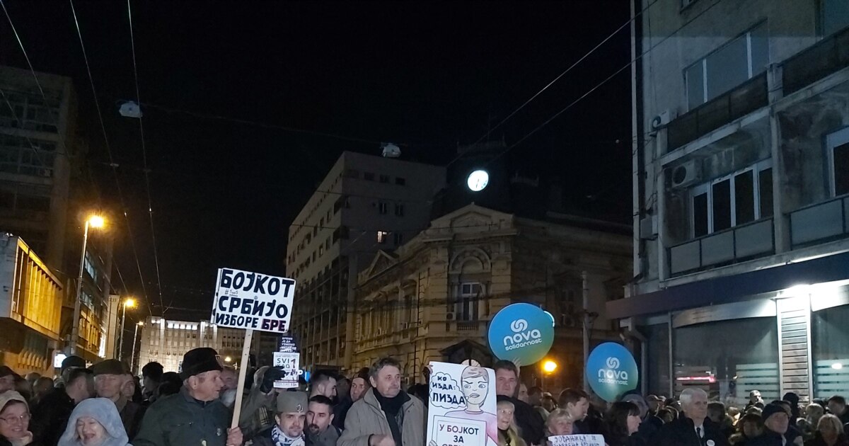 Protest u Beogradu: Uzbunjivači su simbol pravde i profesori života