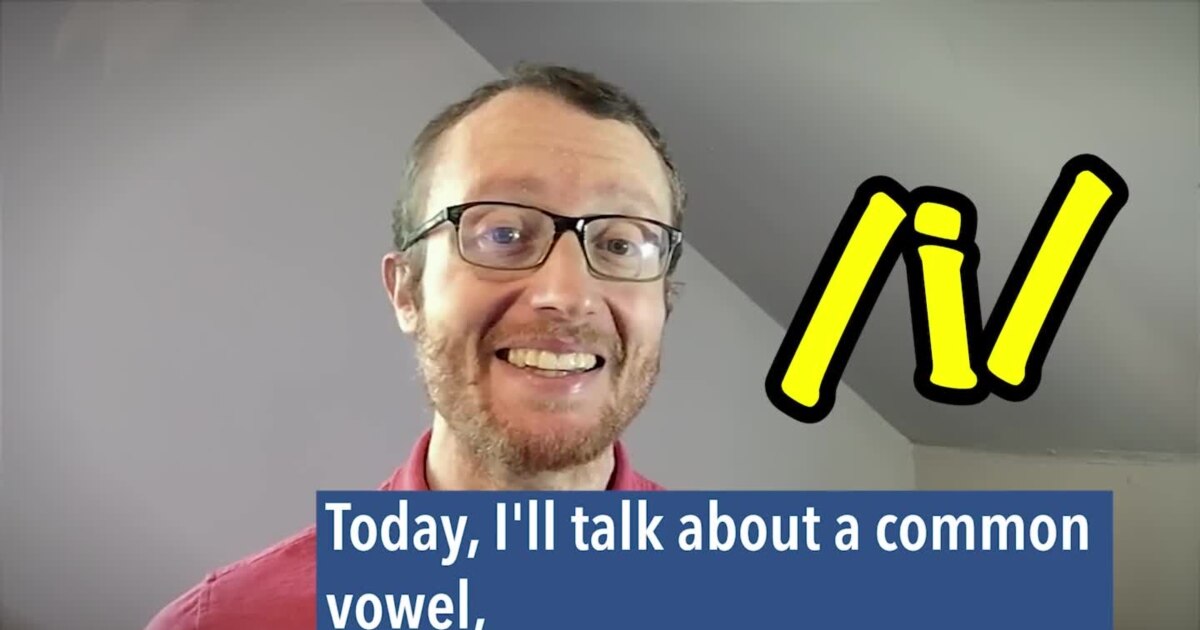 How to Pronounce: /i/ Sound