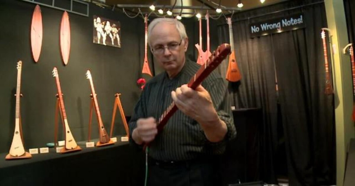 Artist/Musician Invents Easy-to-Play Instrument