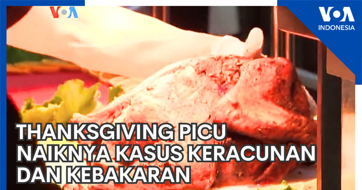 Thanksgiving Picu Kasus Keracunan dan Kebakaran