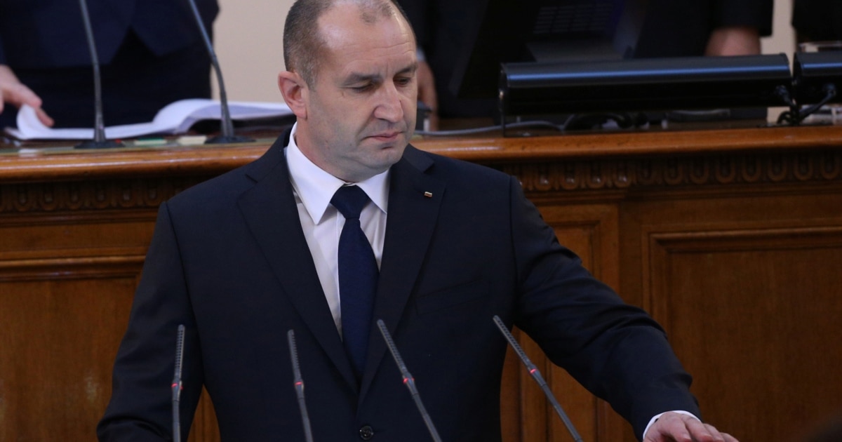 New Bulgarian President Takes Oath of Office